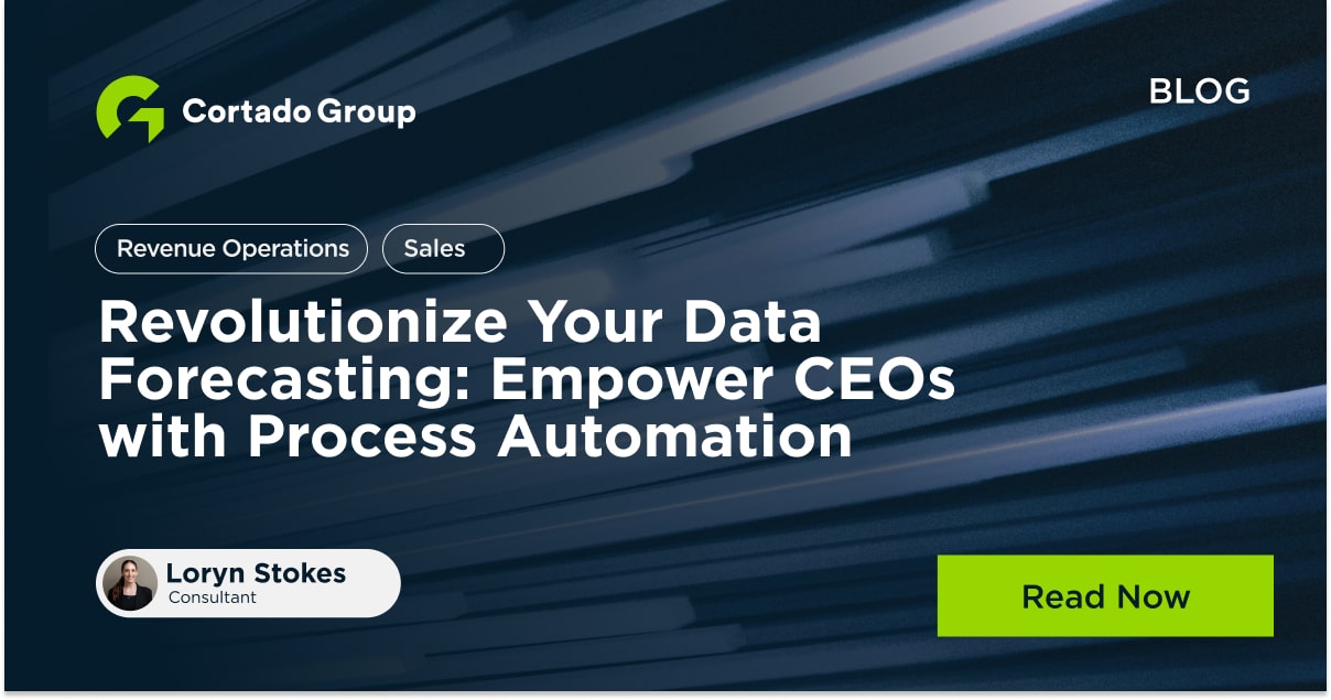 Upgrade Data Forecasting with Process Automation - Cortado Group